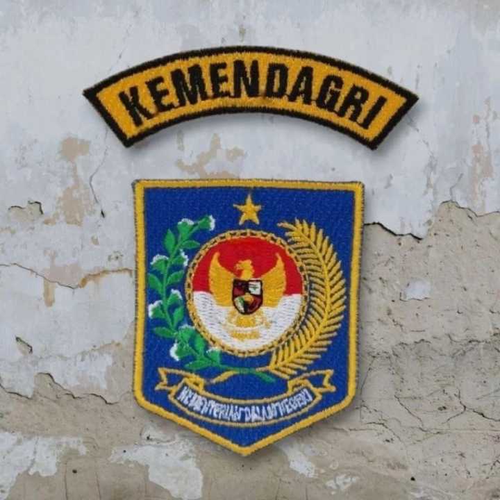 LOGO KEMENDAGRI, BORDIR LOGO KEMENDAGRI | Lazada Indonesia