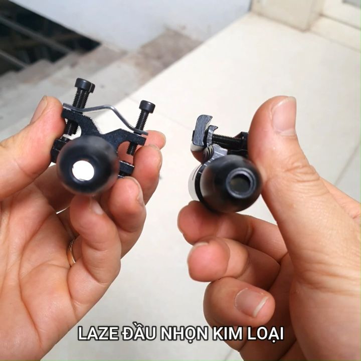 Đèn Laze Đầu Nhọn Tia Laser Nhỏ Màu Đỏ Chỉnh 4 Hướng Kim Loại Pin Sạc ...