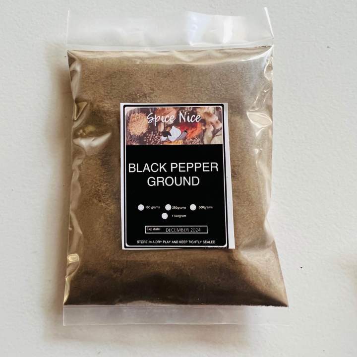 Black Pepper Ground 250g 500g | Lazada PH