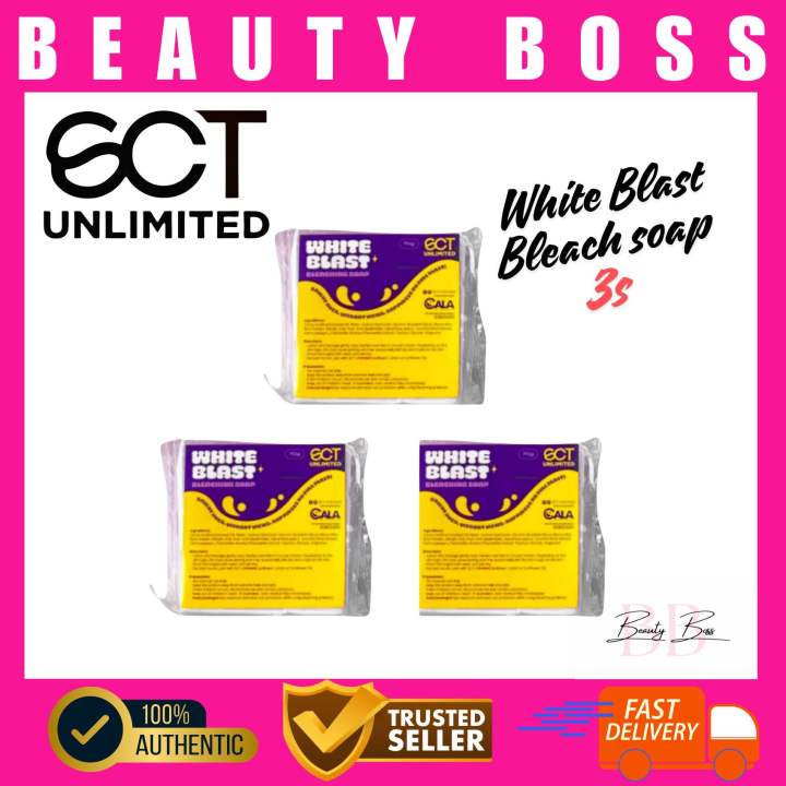 SCT UNLIMITED WHITE BLAST BLEACHING SOAP GET THE BRIGHT HEALTHY GLOW ...