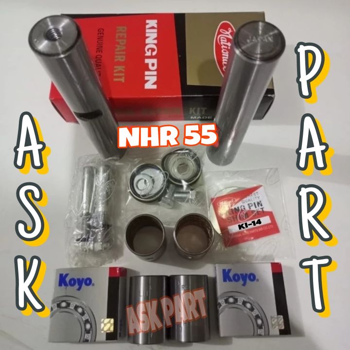 KING KIN PIN PEN KINGPEN KIT SET NASIONAL KI-14 ISUZU ELF NHR 55 NHR55 ...
