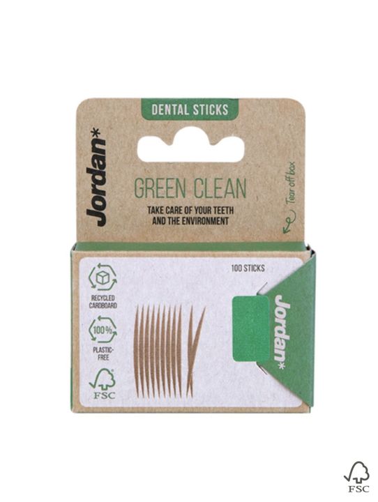 Jordan Green Clean Stick Toothpicks 100 Sticks | Lazada