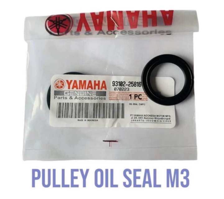 Oil Seal Pulley Side YAMAHA Mio i 125 (93102-25816) | Lazada PH