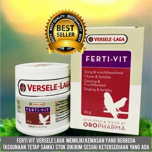 FERTI VIT VERSELE-LAGA VITAMIN IMPORT BELGIUM UNTUK TERNAK BURUNG ...
