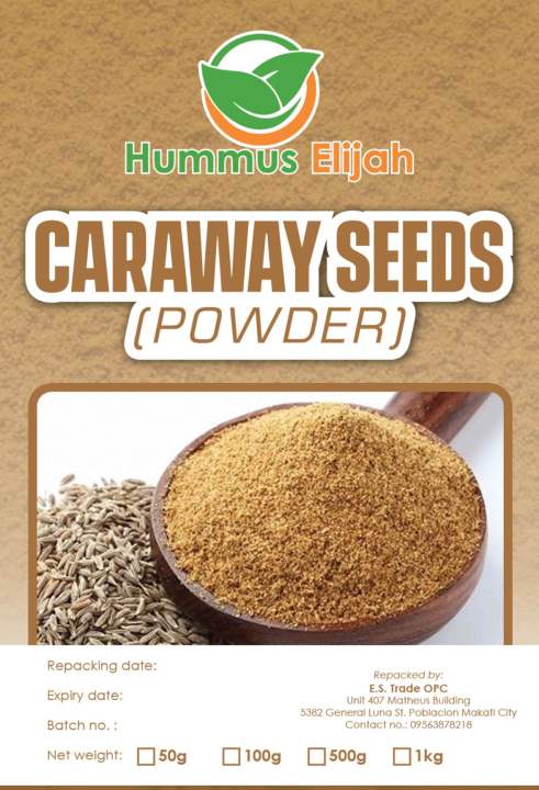 Caraway Powder (Ground Caraway Seeds) - 20g/50g/100g/500g/1kg | Lazada PH