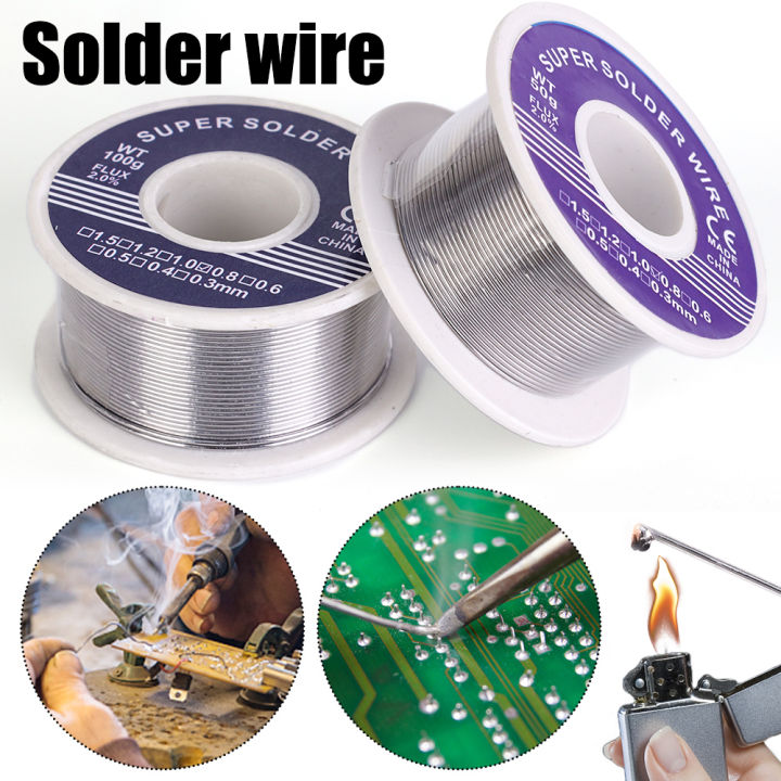 20~100g Lighter Solder Wire High Purity New Low Temperature Stainless Steel Metal Weld Cored ...
