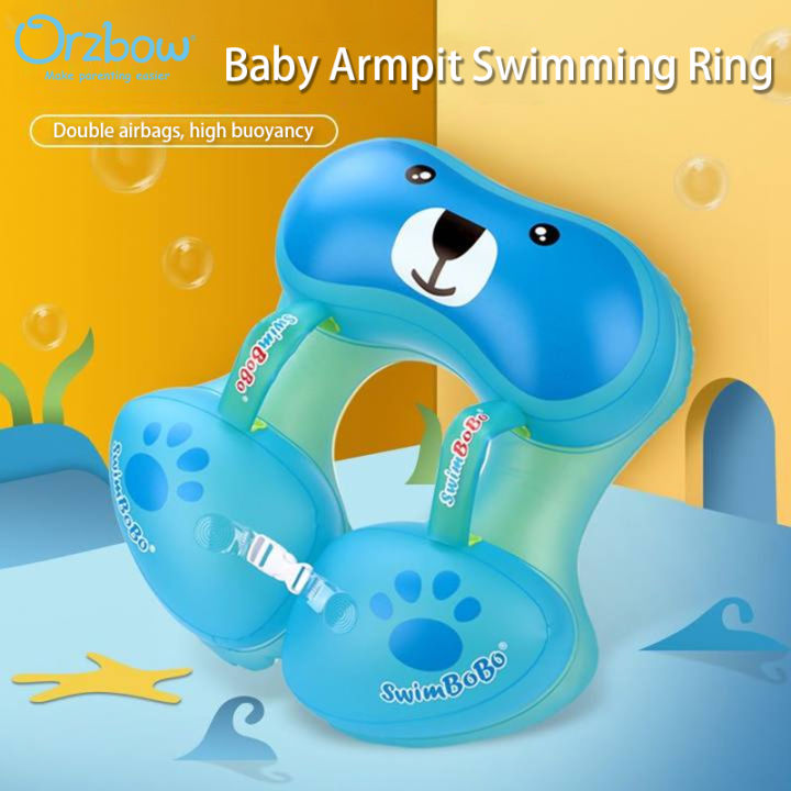 Orzbpw Newborn Baby Inflatable Armpit Swimming Ring Baby Pool Beach ...