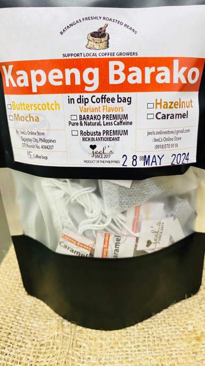 Kapeng barako ASSORTED 15 sachet | Lazada PH