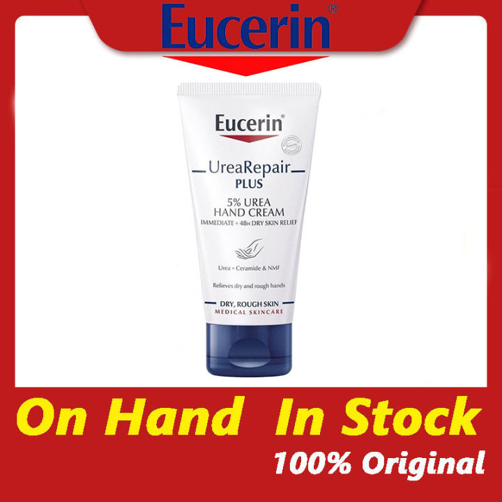 Eucerin Urea Repair Plus 5% Urea Hand Cream Immediate 48H Dry Rough ...