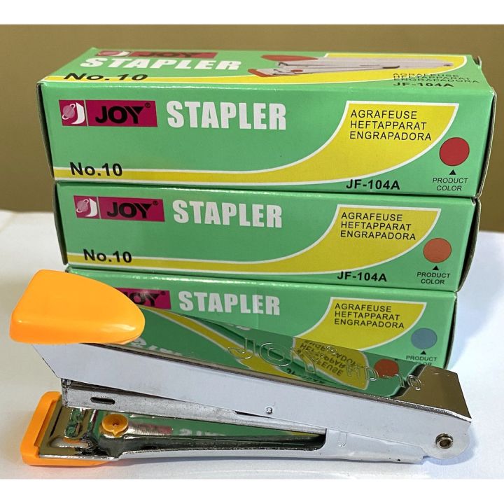 Joy #10 Stapler JF-104A (Sold per piece) | Lazada PH