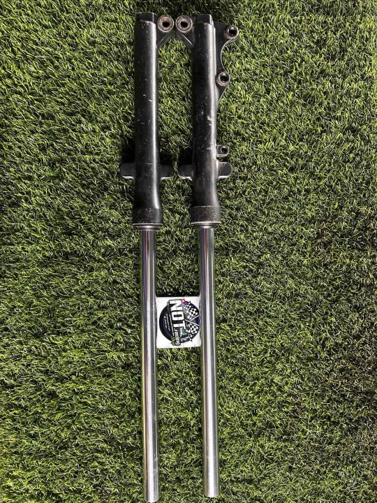 โช๊คหน้าเบลอา YAMAHA bell r รุ่นดิสเบรคแท้มือสอง สภาพสวย เหมาะสำหรับ ...