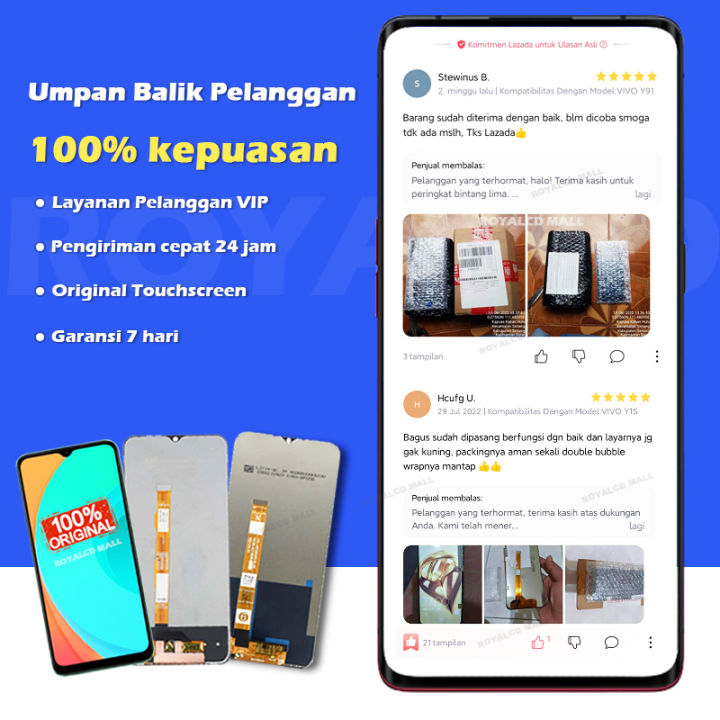 【ORIGINAL 100%】LCD Realme 3Pro Fullset Touchscreen HD Touch Screen ...