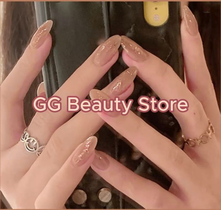 【FREE SHIPPING 2024 Trend】24PCS Long Fake Nails French Fake Nails Set ...