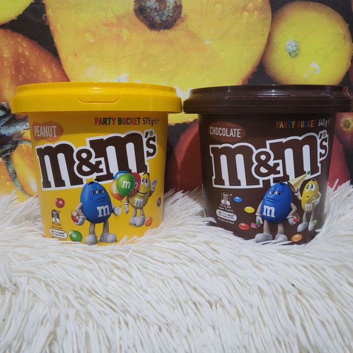 M&M Milk Chocolate/Peanut Party Bucket 575g/649g | Lazada PH