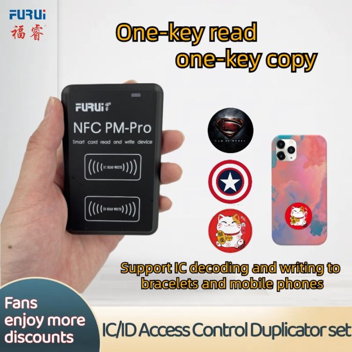 【รหัส】 Furui ID IC Usb Nfc คีย์โปรแกรมเมอร์ที่เป็นประโยชน์สำหรับการจัดการโรงแรม Rfid ชิป Ic แบบ ...