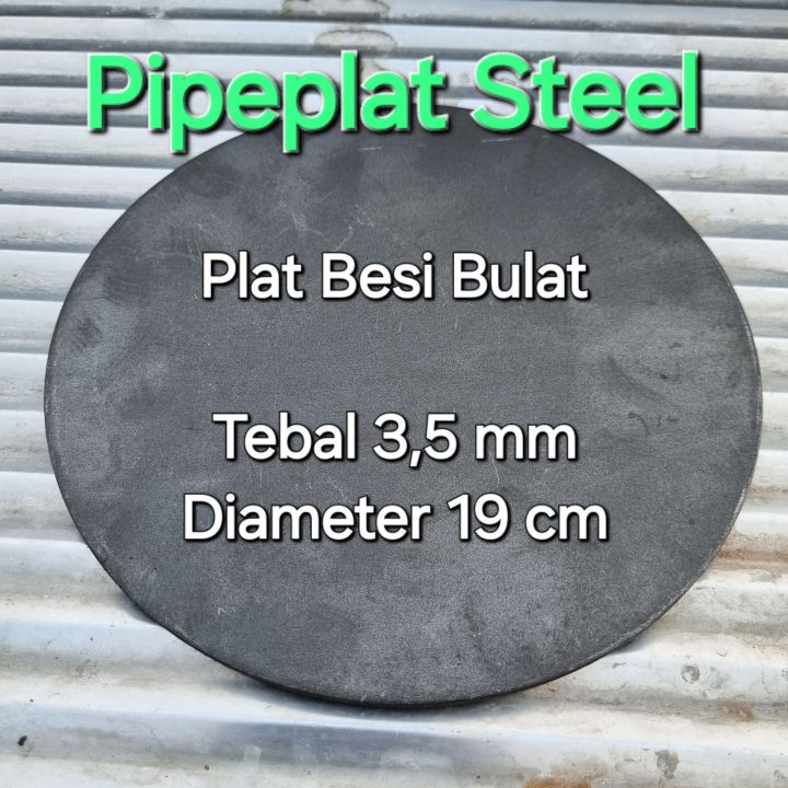 Besi Plat bulat 3,5 mm Diameter 190 mm | Lazada Indonesia
