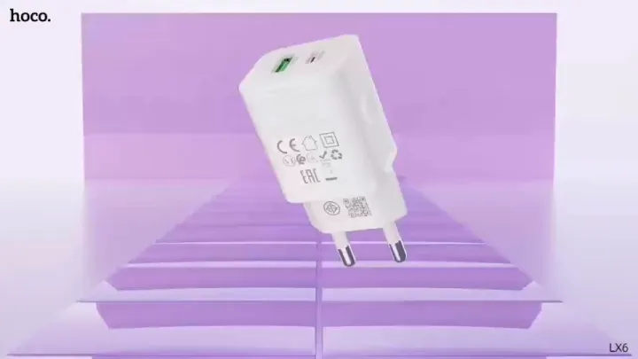 มี มอก. Hoco LX1 LX4 LX6 หัวชาร์จเร็ว 2.4A / PD20W / PD20W+QC 3.0 ...