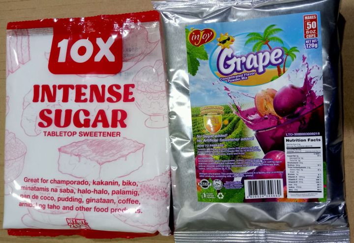 inJoy Flavor Grape with intense sugar 400g/set | Lazada PH