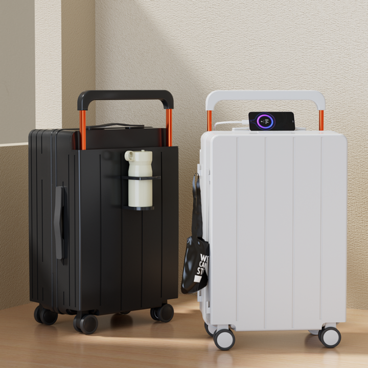 Fashionable Multi-Functional 2025 Wide Pull Rod Luggage Travel Suitcase ...