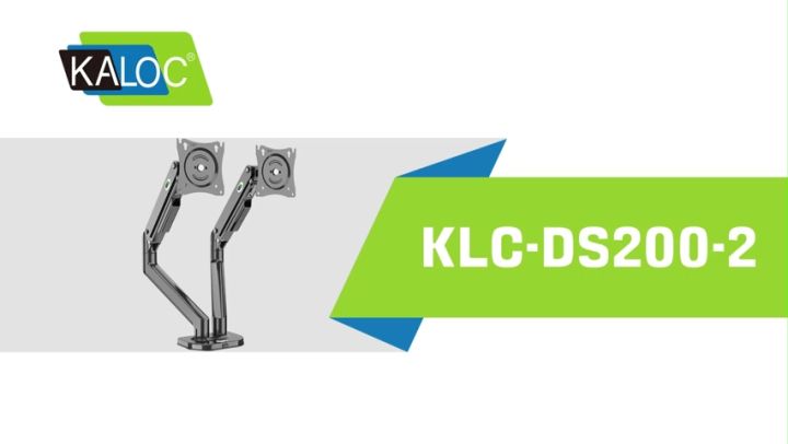 KOORUI X KLC DS200-2 Monitor Arm Mount Stand for 2 pcs 17 inch to 32 ...