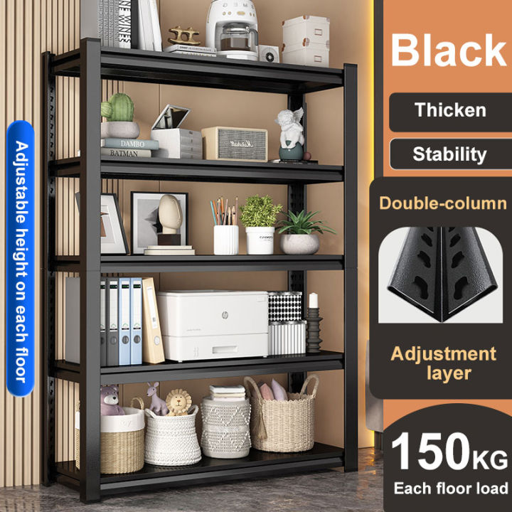 5 Tier Metal Boltless Rack | Home kitchen Adjustable Store Storage Rack ...