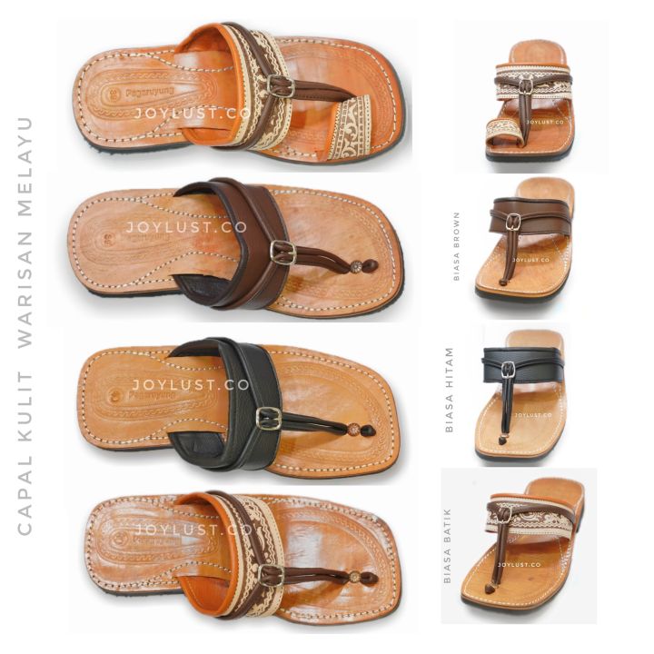 Capal Kulit 100% Original Leather Sandals Handmade | Lazada