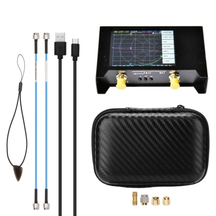 New 3GHz NanoVNA V2 Vector Network Analyzer Shortwave Antenna Analyzer HF VHF UHF Nano VNA 10KHz ...