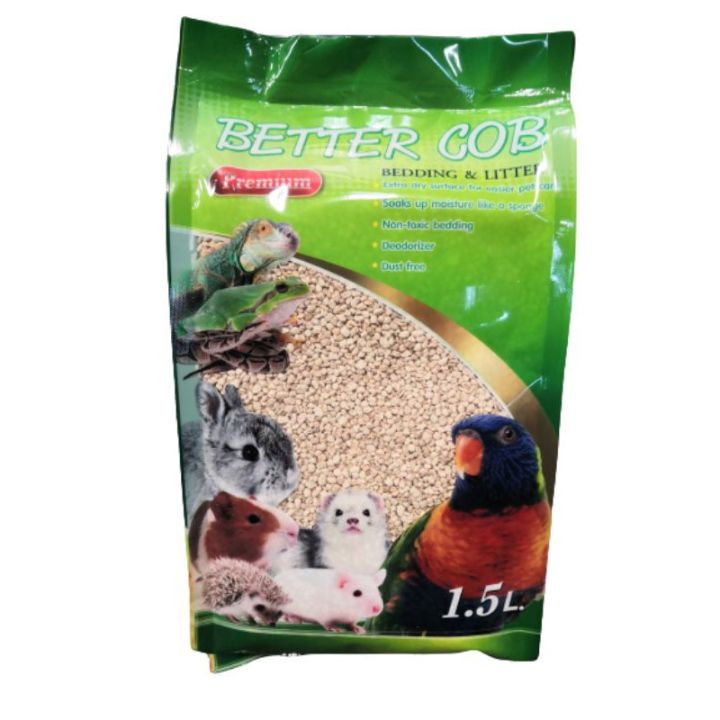 Better Cob วัสดุปูพื้นกรงใช้ได้กับสัตว์ทุกชนิด ทั้งนก กระต่าย เม่น ...