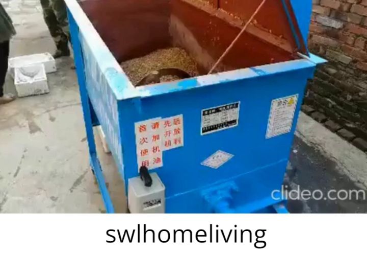 Large Mixer Horizontal Ribbon Grass Feed Mixer Heavy Duty Dry ...