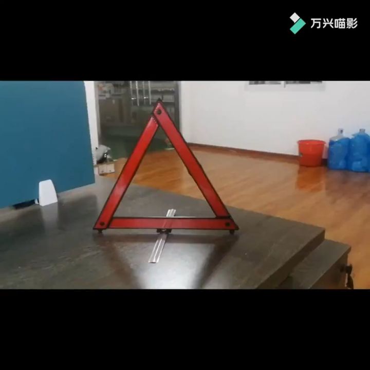 Car Vehicle Emergency Breakdown Warning Sign Triangle Reflective Road ...