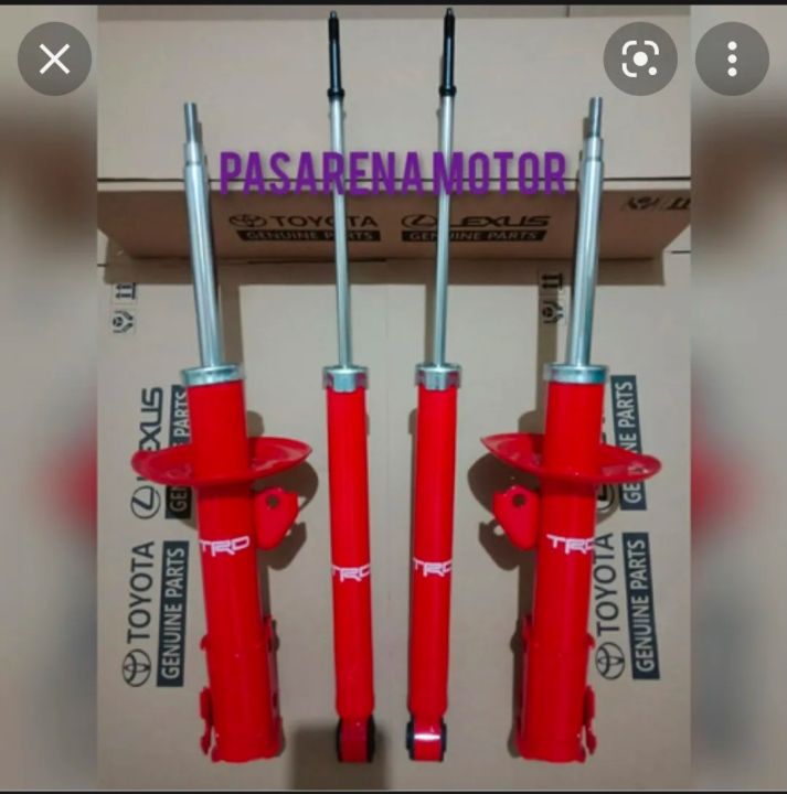 Shockbreaker vios limo gen2 TRD/ Yaris lama gen1 TRD depan belakang original Toyota | Lazada ...