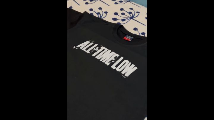 CTR collection shirt All Time Low Forever American rock band for men ...