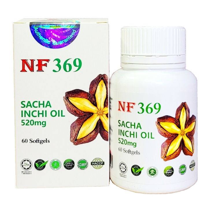 New DND369 RX369 NF369 Sacha Inchi Oil (500mgx60 Softgel)x Bottles Dr ...