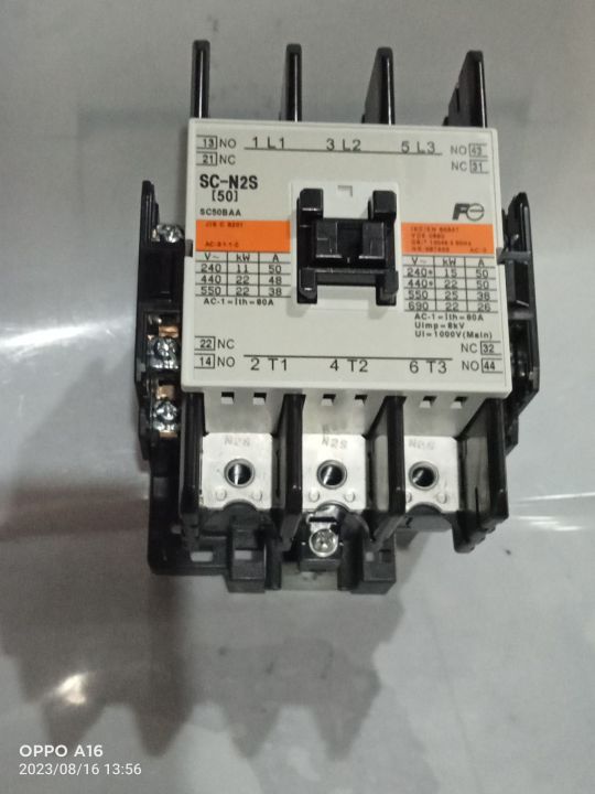FUJI SC-N2S 220VAC MAGNETIC CONTACTOR 50A MADE IN JAPAN | Lazada PH