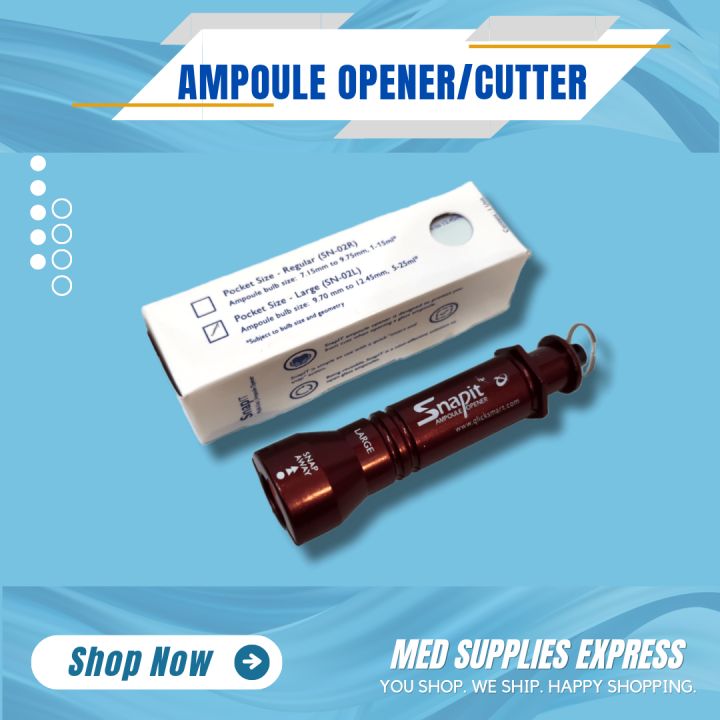 AMPOULE OPENER/CUTTER (LARGE) SN-02L | Lazada PH