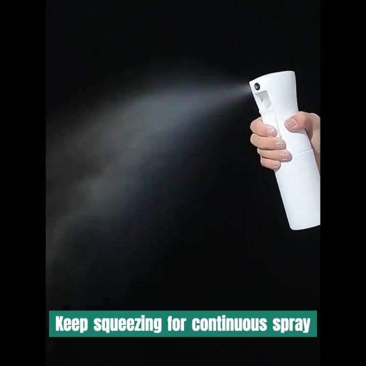 Spray Bottle 200ml 300ml 500ml Continuous Spray Nano Fine Mist Sprayer ...