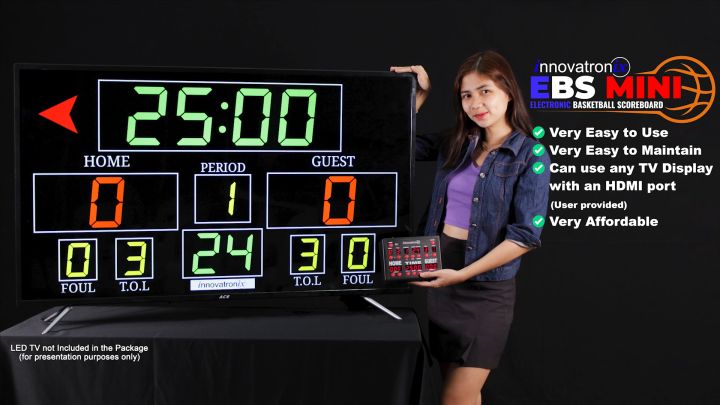 Tronix Imaging Electronic Basketball Scoreboards Controller (EBS MINI ...