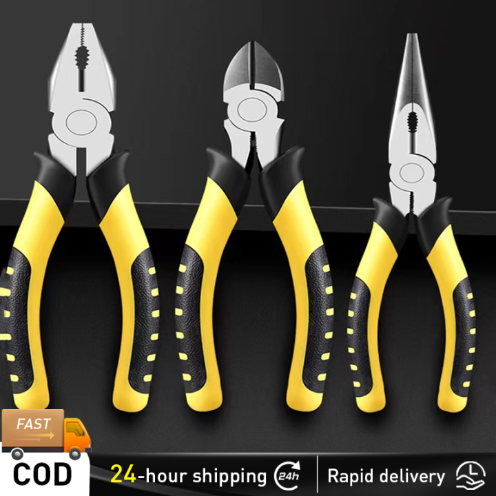 Heavy Duty Pliers 3pcs Heavy Duty Pliers Tool set Long Nose Pliers Set ...