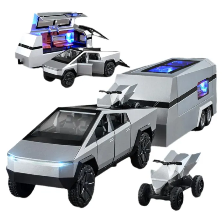JINGQING | Cybertruck Collectible Model Car Toy | Lazada PH