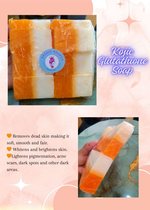 BRILLIANT KOJIC GLUTATHIONE Whitening and Anti-aging Soap. Scrap Hotel ...