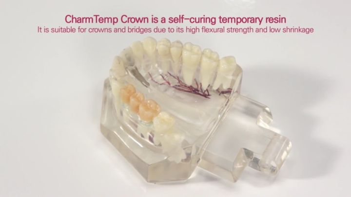 CHARMTEMP CROWN[DENTKIST/KOREA] DENTAL LC TYPE OF TEMPORARY CROWN RESIN ...