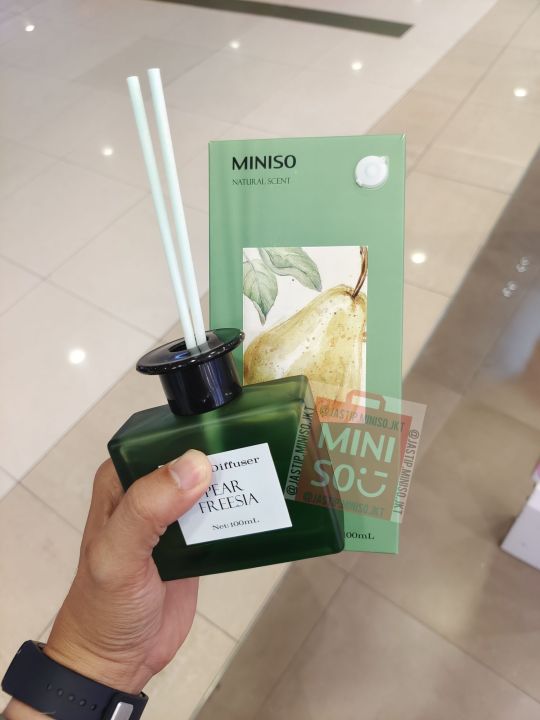 MINISO 🆕 Scent Diffuser PEAR & FREESIA 100ml | Lazada Indonesia