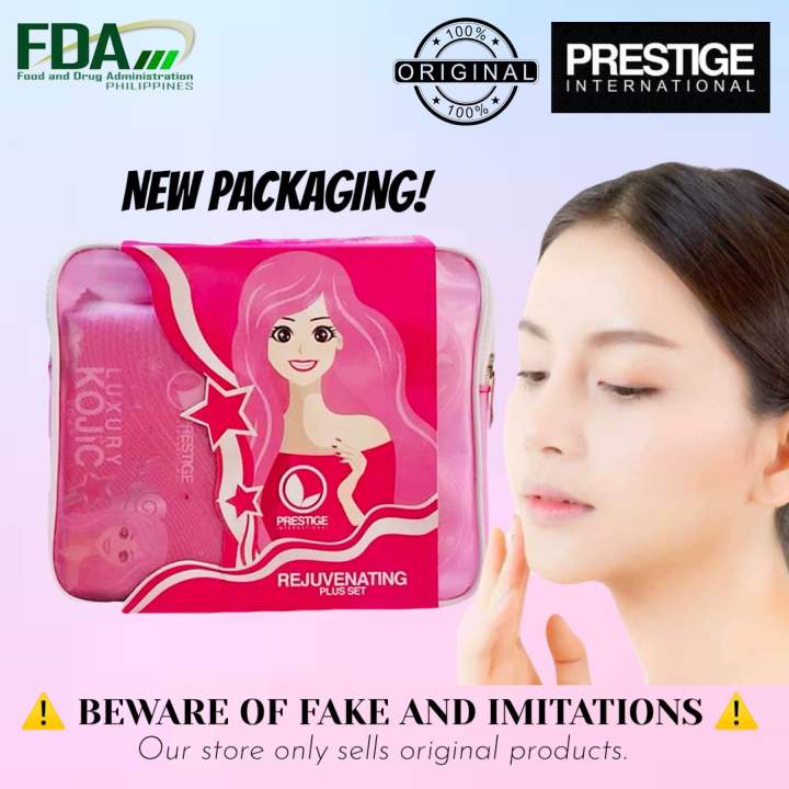 𝐎𝐑𝐈𝐆𝐈𝐍𝐀𝐋 𝐍𝐄𝐖 𝐏𝐀𝐂𝐊𝐀𝐆𝐈𝐍𝐆 PRESTIGE REJUVENATING SET ANTI ACNE, ANTI MELASMA, ANTI HYPERPIGMENTATION ...