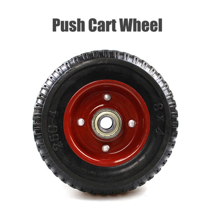 Pushcart Steel Body Rubber Wheel 6 Inch, 8 Inch | Lazada PH