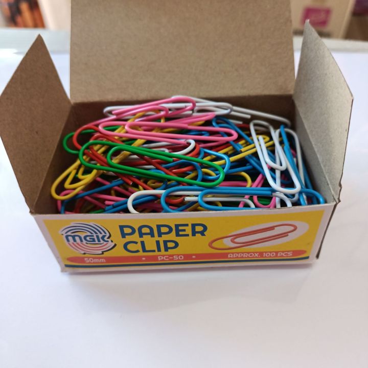 MGK PAPER CLIP 50MM approx.100pcs | Lazada PH