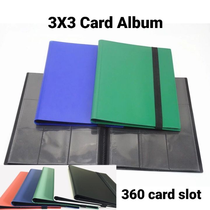 Card Album / Kad Album / Card Binder / Card Holder Book : 9pockets 3X3 ...