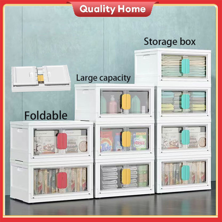Foldable Storage Box Large Capacity Multi-function Clothing Toy Folding ...