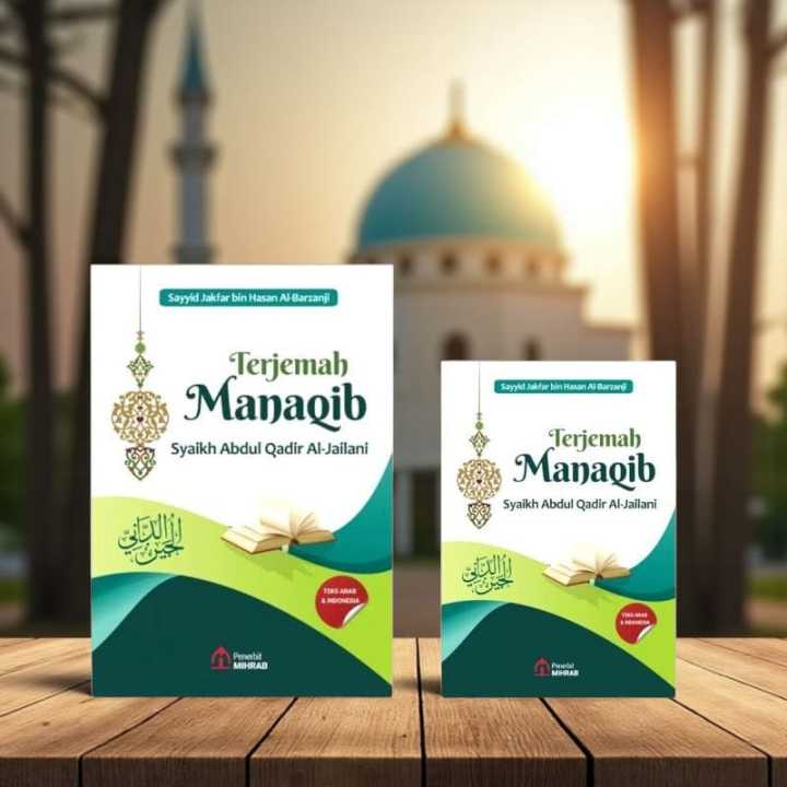Kitab Terjemah Manaqib Syeikh Abdul Qadir Al-Jailani Latin Teks Arab ...