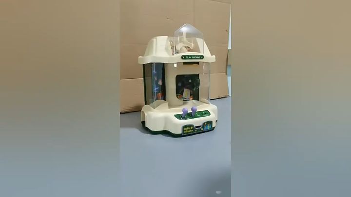 Automatic Mini Claw Crane Machine Toy DIY Kids Coin Operated Play Game ...
