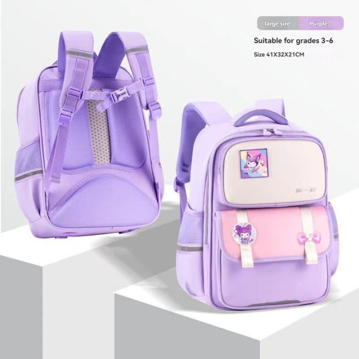 Fashion British style kids School Bag Waterproof Large Capacity ...